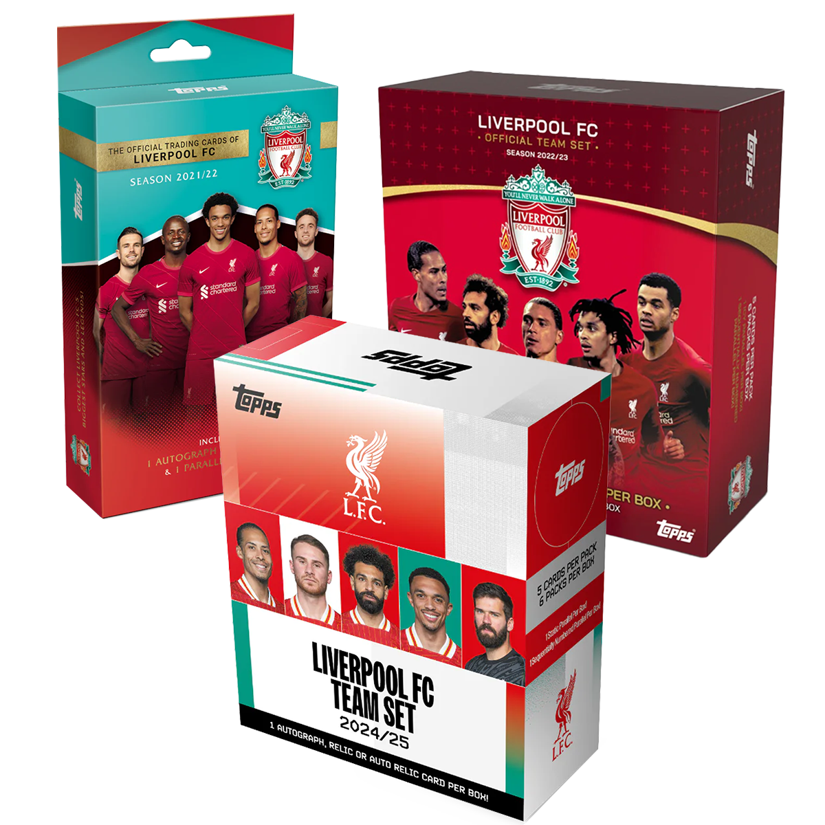 Bundle – Topps Liverpool FC Team Set – TradingcardBrothers