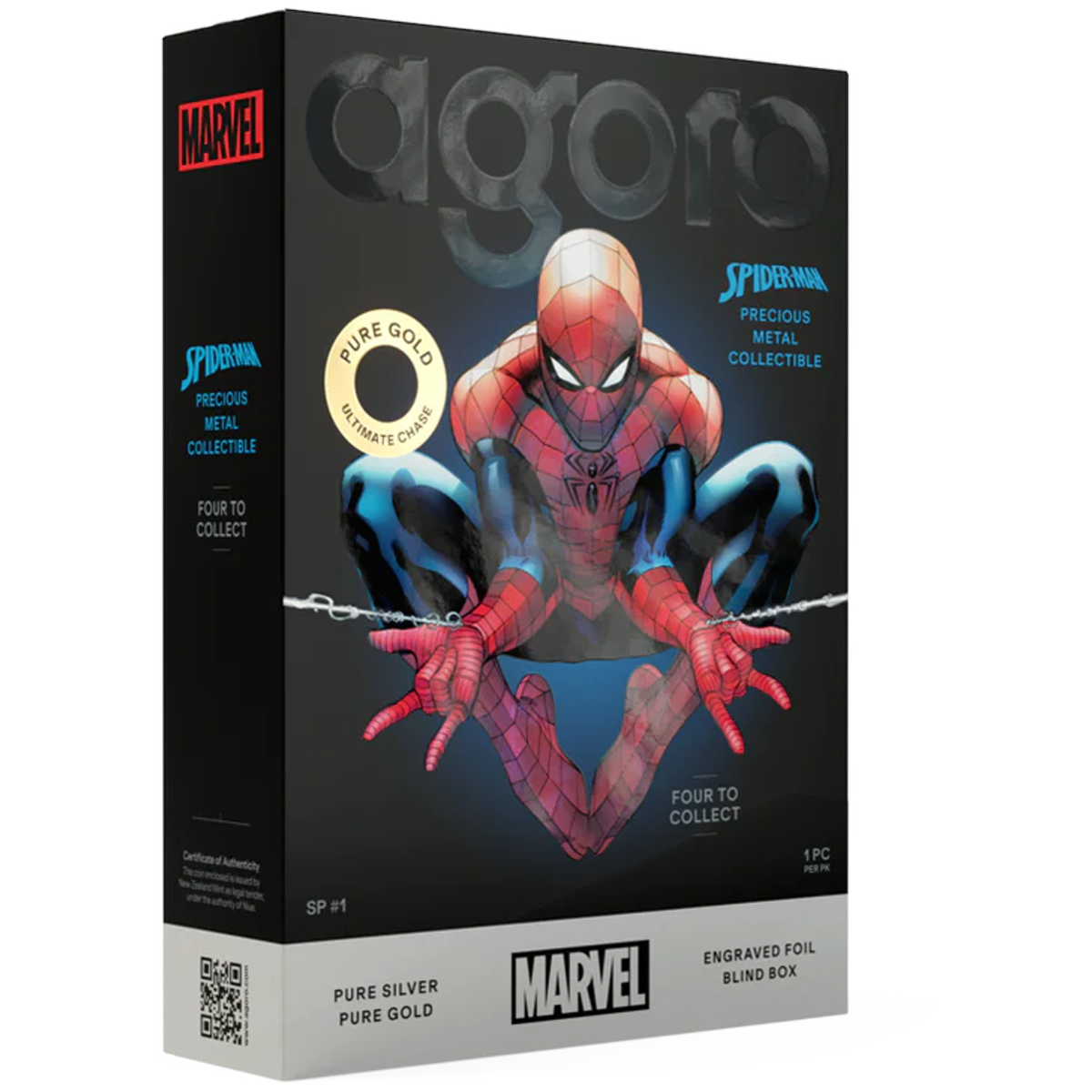 Agoro Marvel Spider-Man Blind Box 2025 – TradingcardBrothers