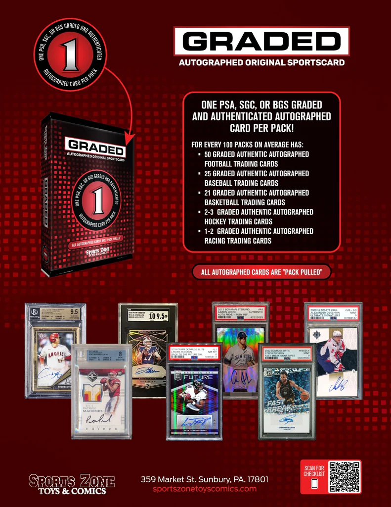 Sports Zone Graded Autograph Box – TradingcardBrothers
